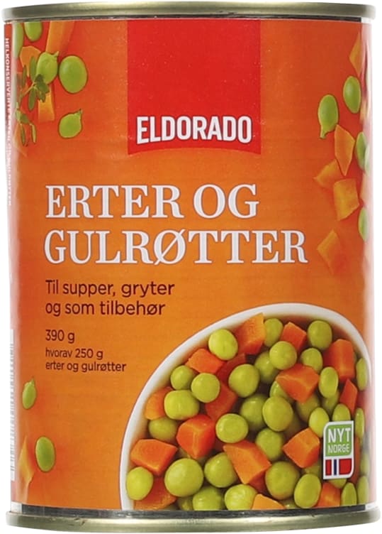ERTER/GULRØTTER ELDORADO