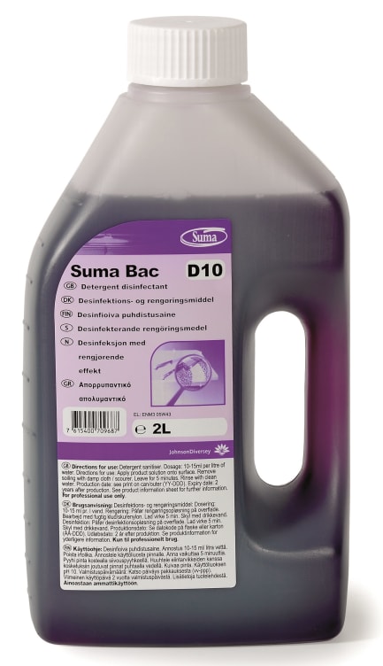 SUMA BAC D10 DESINFEKSJON 2L